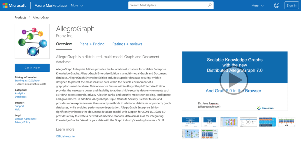 Amazon AWS – EC2 | AllegroGraph